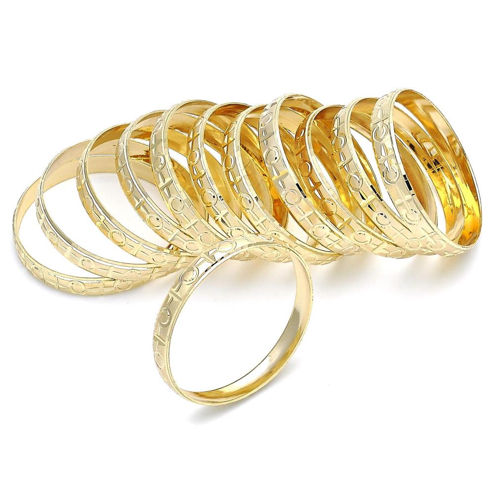 Gold Filled Bangles – CharmedQueenz